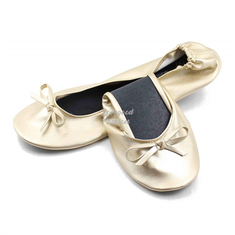 Personalized Foldable Dancing Shoes Box Set for Wedding&Event-Gold ...